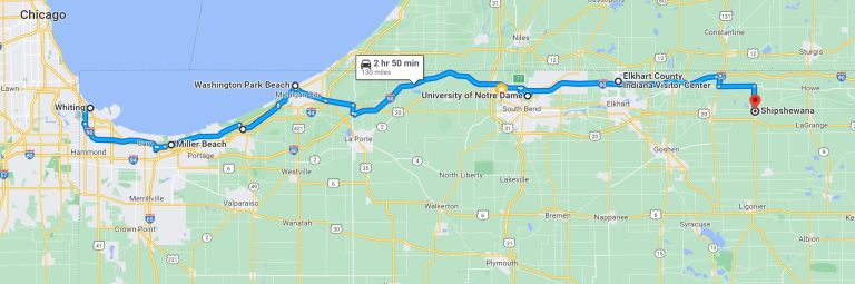 Northern Indiana Maps & Routes | NITDC