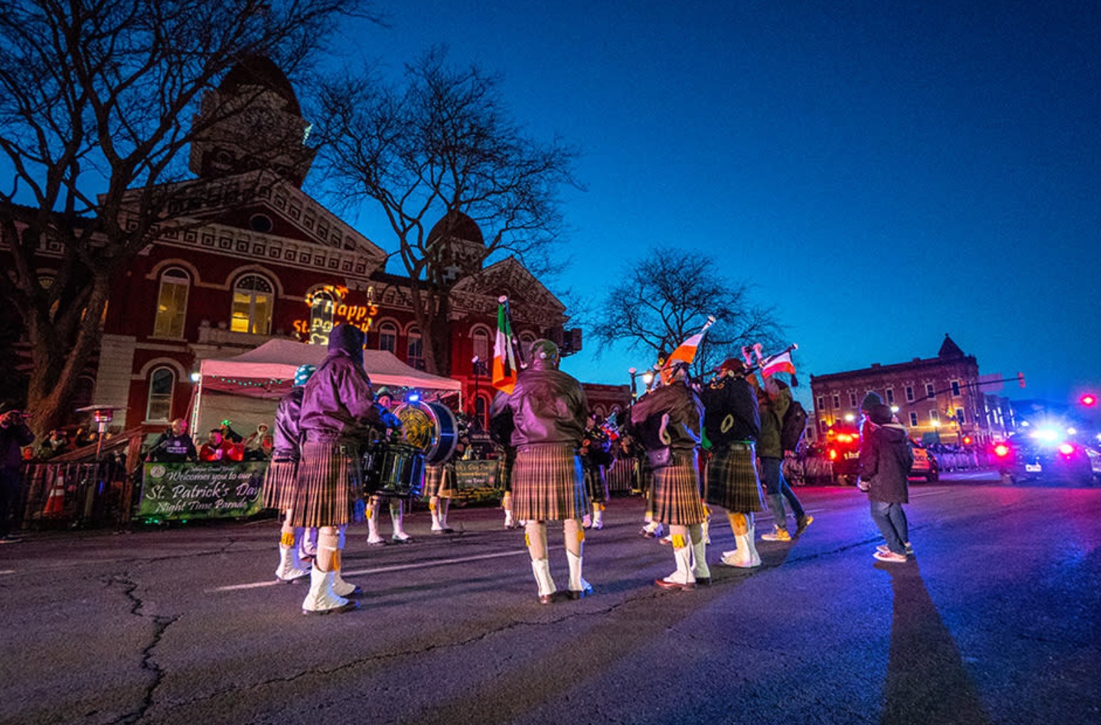 Crown Point’s Nighttime St Patrick’s Day Parade | NITDC